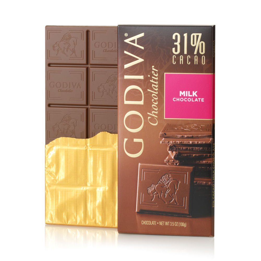 Godiva Milk Chocolate 100g – GroceriesToGo Aruba