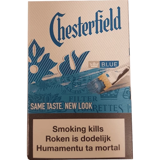 Chesterfield Blue Lights Cigarettes 1 Pack – GroceriesToGo Aruba