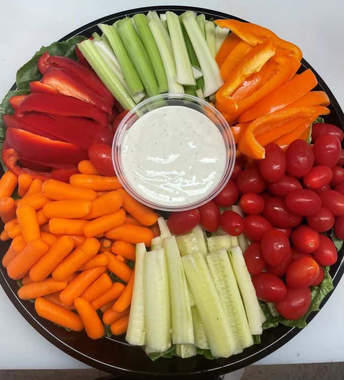 Vegetable Platter – GroceriesToGo Aruba