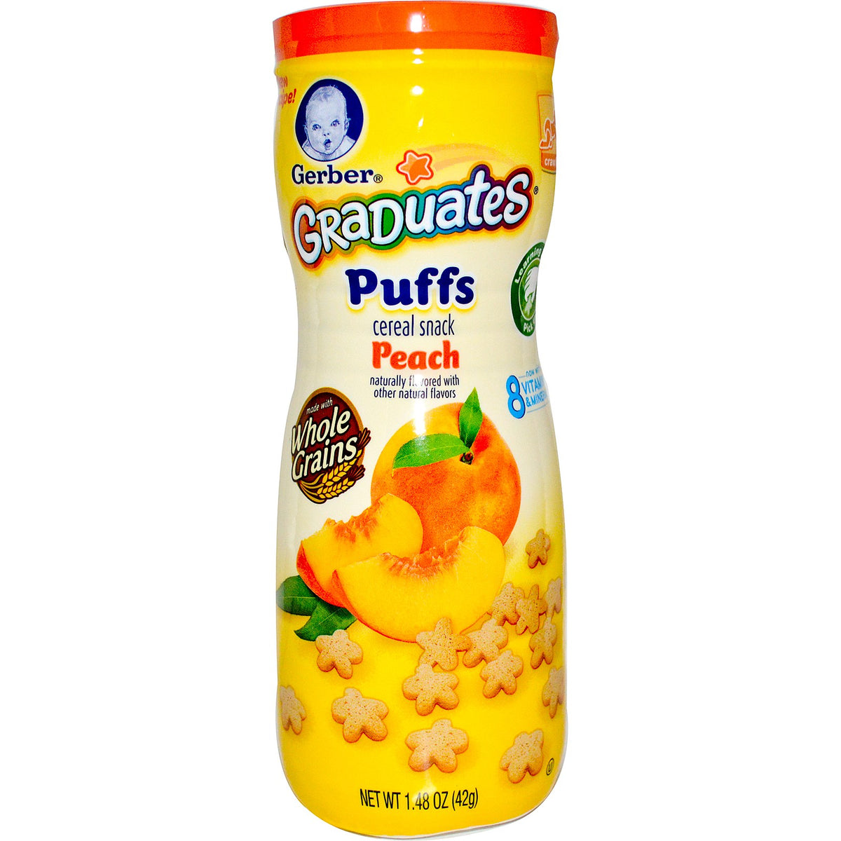 Gerber Puffs Peach – GroceriesToGo Aruba