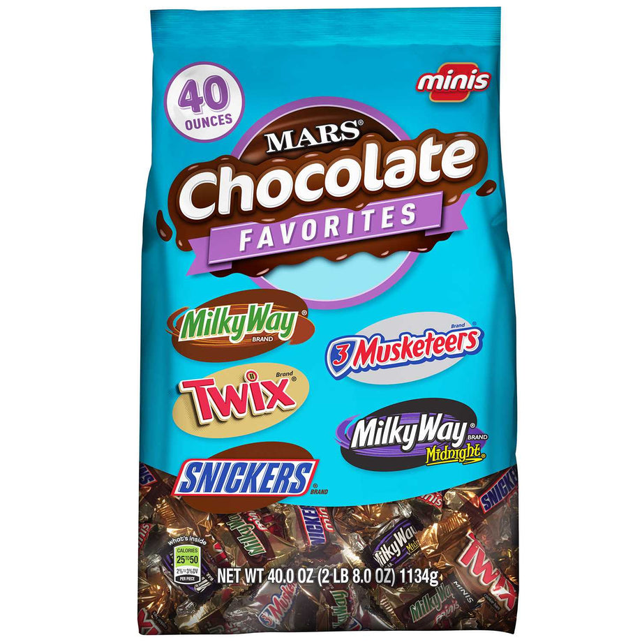 mars sweets list