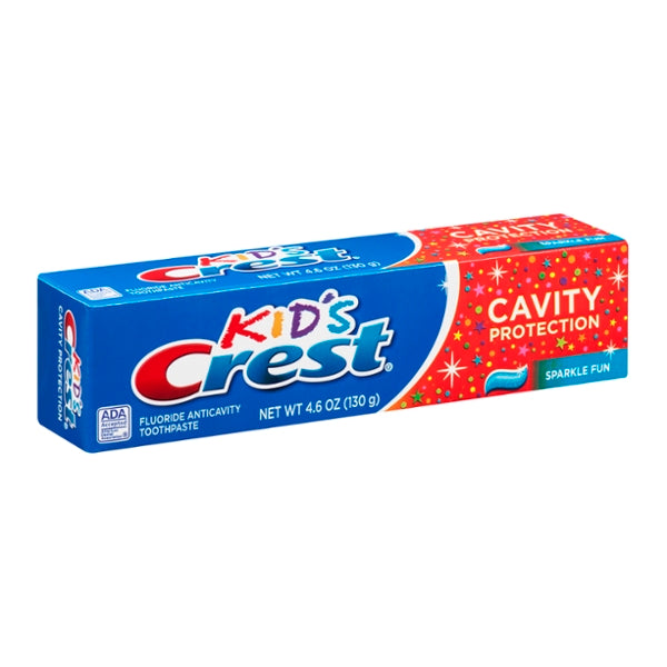 Kid'S Crest Cavity Protection Toothpaste Sparkle Fun Cavity Protection ...