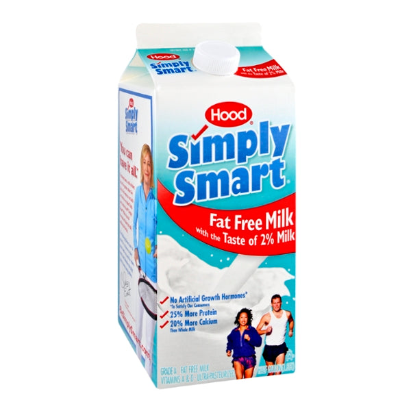 Hood Simply Smart Fat Free Milk 64oz – GroceriesToGo Aruba