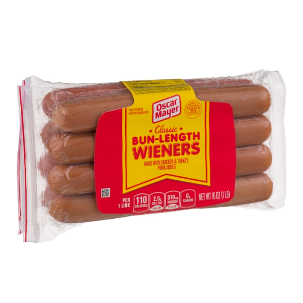 Oscar Mayer Wieners Bun-Length – GroceriesToGo Aruba