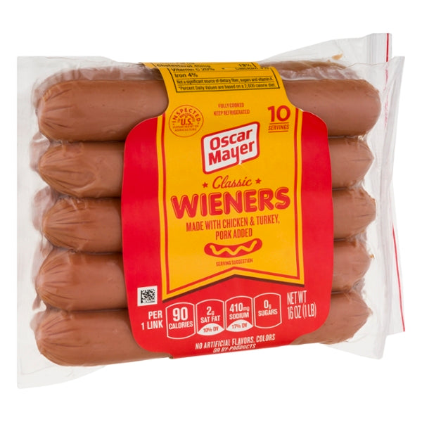 Oscar Mayer Classic Weiners – GroceriesToGo Aruba