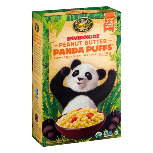 Nature'S Path Organic Envirokidz Peanut Butter Panda Puffs ...
