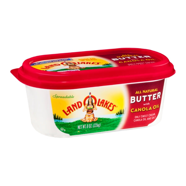 Land O'Lakes Spread Butter With Canola Oil 8oz | Convenient Online ...