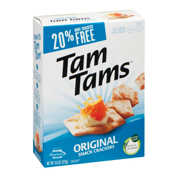 Manischewitz Tam Tams Original Snack Crackers – GroceriesToGo Aruba