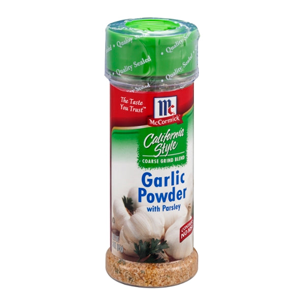 Mccormick California Style Garlic Powder With Parsley – GroceriesToGo Aruba