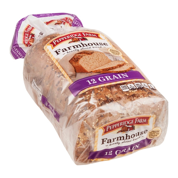 Pepperidge Farm Farmhouse 12 Grain Bread 24oz | Convenient Online ...