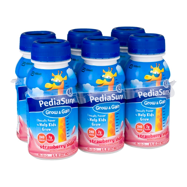 Pediasure Grow & Gain Shake Strawberry - 6ct | Convenient Online ...
