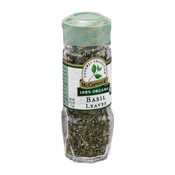 Mccormick Gourmet Collection 100% Organic Basil Leaves Gourmet Collect ...