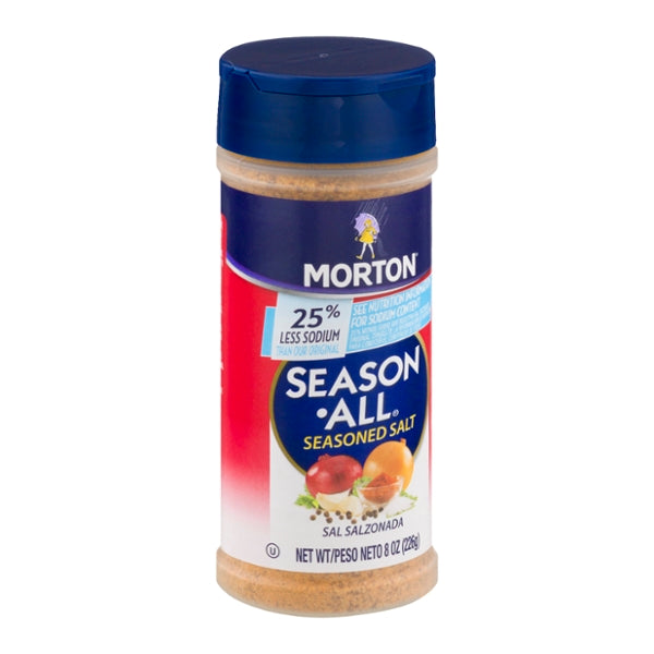 Morton Season All Seasoned Salt Less Sodium | Convenient Online ...