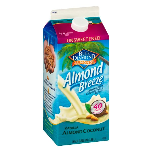 Blue Diamond Almonds Almond Breeze Almondmilk Coconut Blend ...