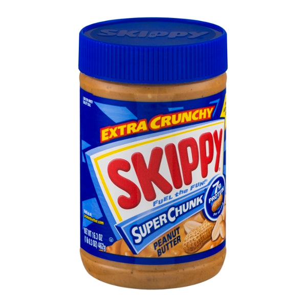 Skippy Super Chunk Peanut Butter Extra Chunky | Convenient Online ...
